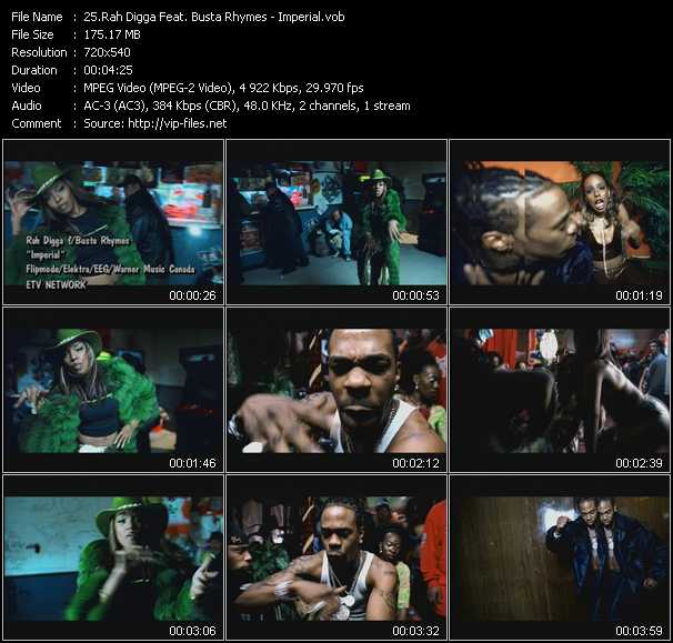 Rah Digga Feat Busta Rhymes Imperial Download High Quality Video Vob
